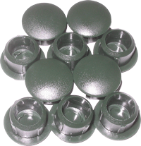 10 x PVC dopje 10mm