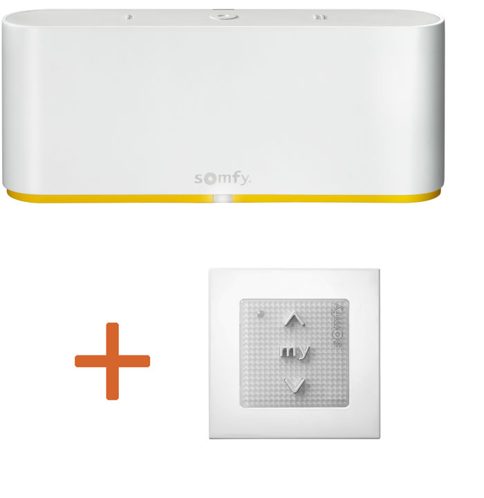 Somfy Tahoma Switch + smoove origin IO - Screendirect