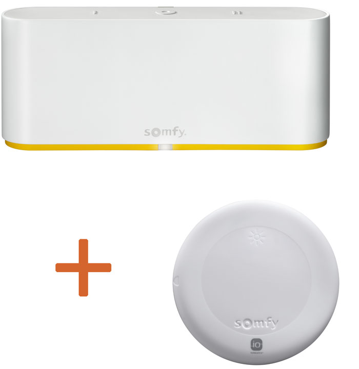 Somfy Tahoma Switch + sunis II io - Screendirect