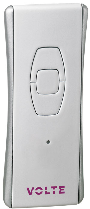 Volte 1-kanaalshandzender wit - Screendirect