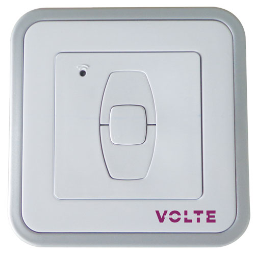 Volte 1-kanaals wandzender wit - Screendirect